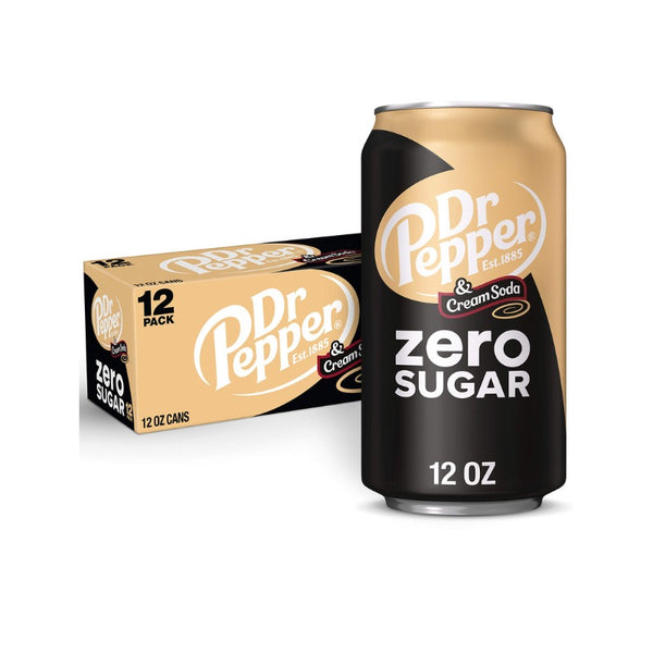 DR PEPPER CREAM SODA ZERO SUGAR – GRINGOSHOP.GT
